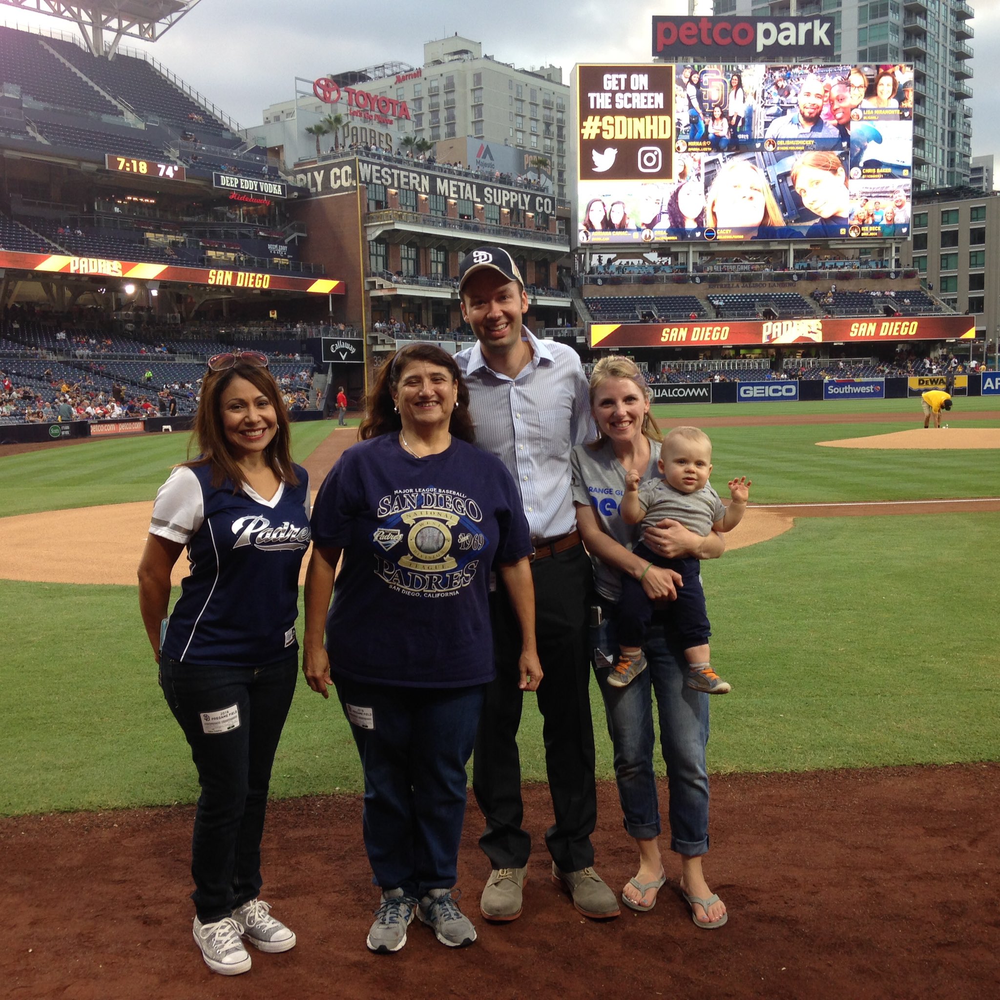 CFF and Classroom Awardees Recognized During Padres Pregame Ceremony ...