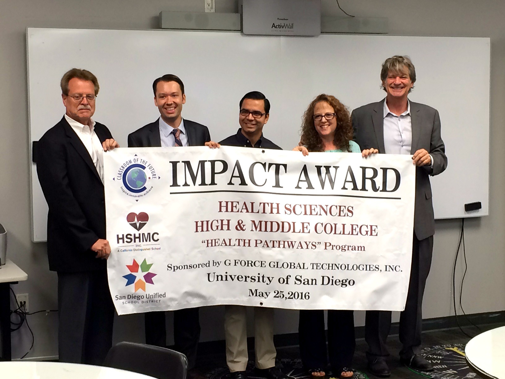 Banner Presentations at Award Winning Schools | Classroom of the Future